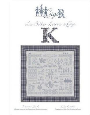 Letter K Cross Stitch