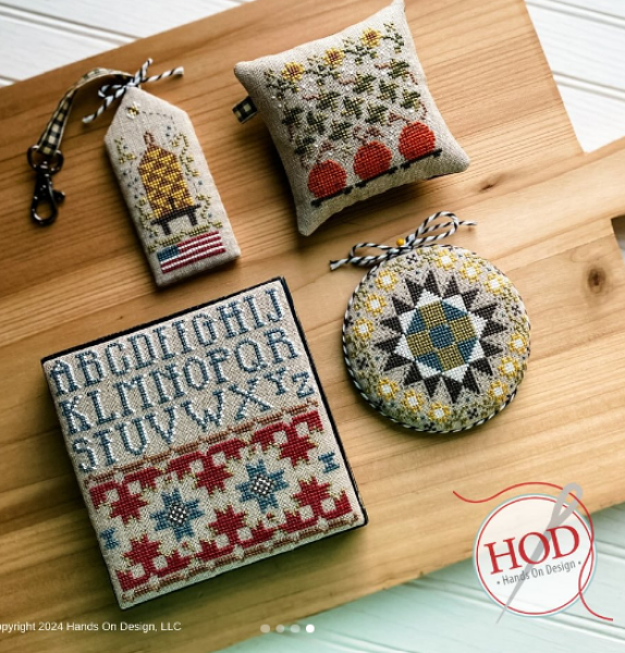 A Homestead Gathering Cross Stitch