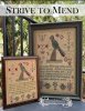 Strive To Mend Cross Stitch